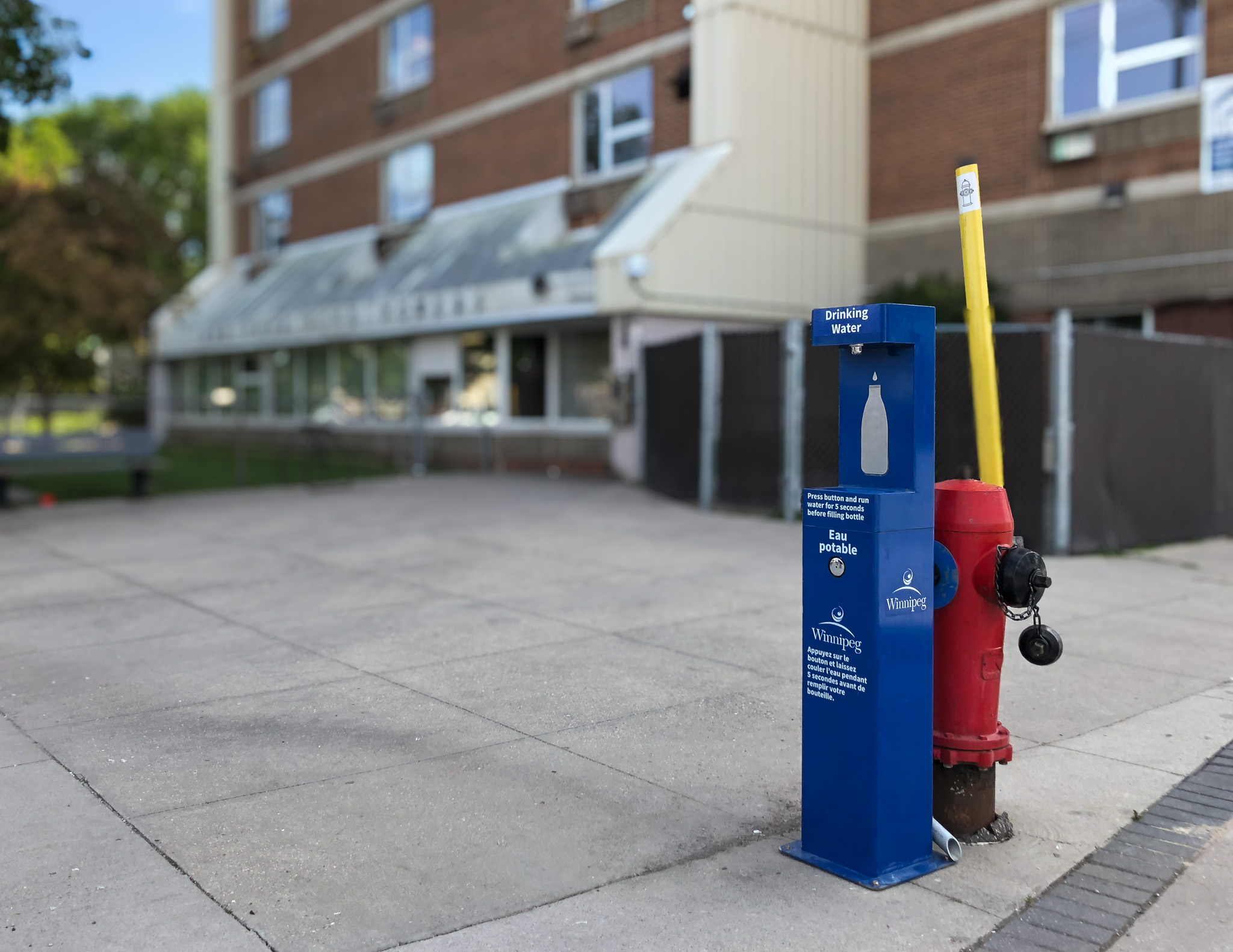 Hydration stations help residents beat the heat | City of Winnipeg