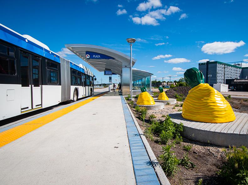 The art you'll find along the Southwest Transitway | City of Winnipeg