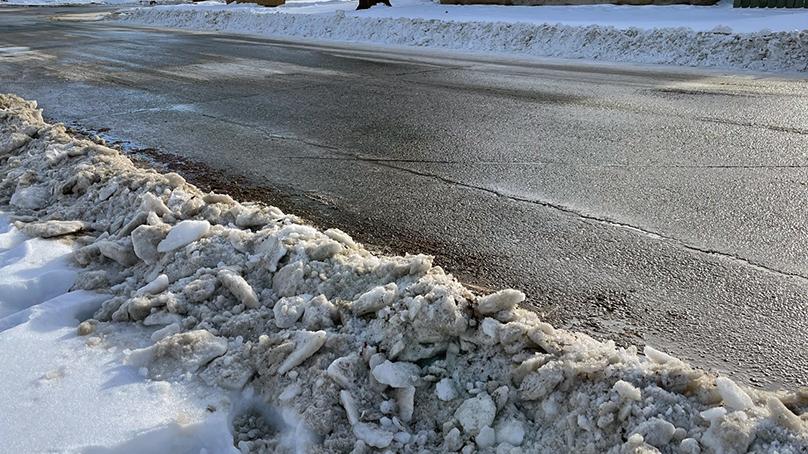 Residential snow clearing crews working faster than anticipated in mild ...