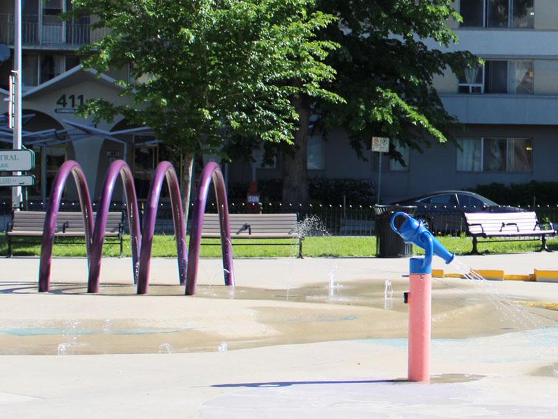 Central Park Spray Pad | City of Winnipeg
