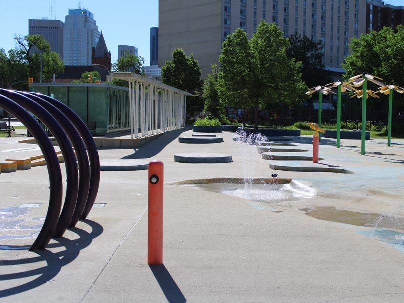Central Park Spray Pad | City of Winnipeg