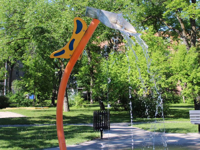 Fort Rouge Spray Pad | City of Winnipeg
