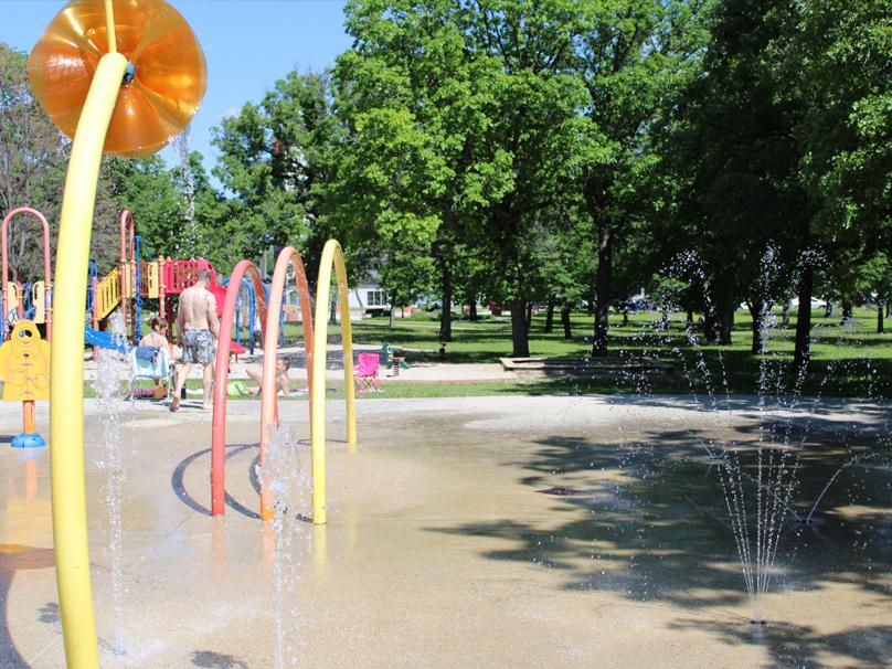 Provencher Park Spray Pad | City of Winnipeg