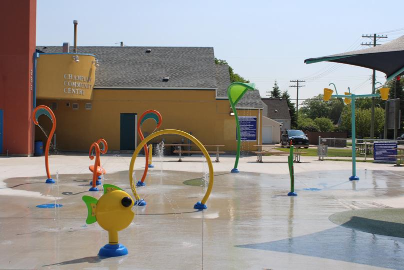 Champlain Spray Pad | City of Winnipeg
